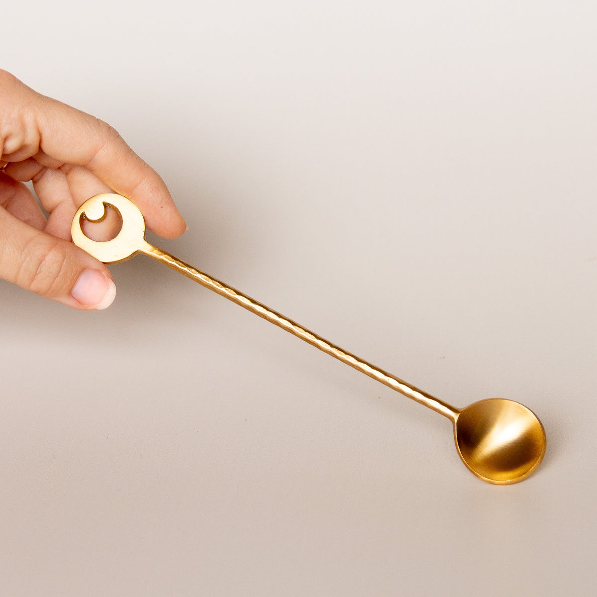 Hand Crafted Brass Spoon – Inbound Nature